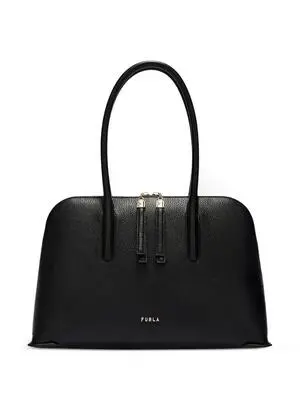 Furla M Ars Technica Leather Tote Bag