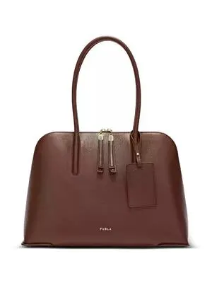 Furla Leather Shoulder Bag - Brown