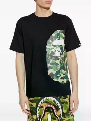 A BATHING APE Camouflage-print T-shirt
