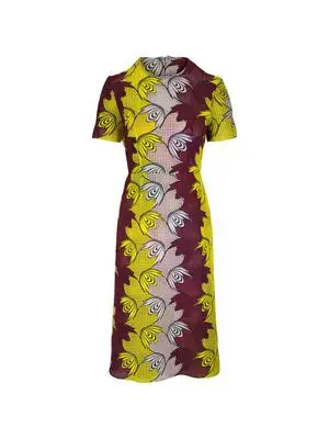 Marni Floral-print Midi Dress