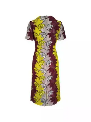 Marni Floral-print Midi Dress