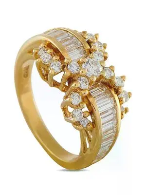 LB EXCLUSIVE 18k Yellow Diamond Ring - Gold
