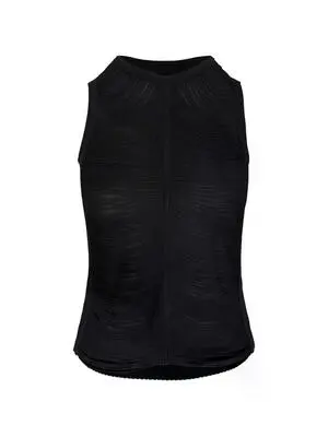 Akris Embellished Silk Top - Black