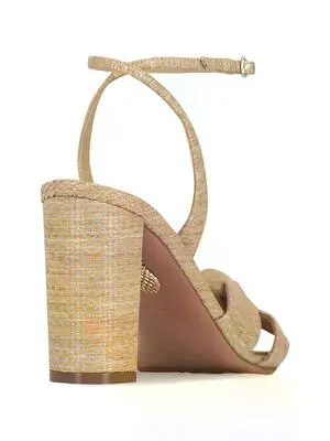 AQUAZZURA Block Heel Sandals
