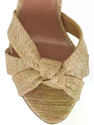 AQUAZZURA Block Heel Sandals