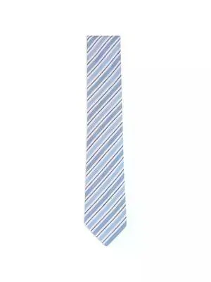 Zegna Striped Tie - Blue
