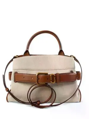 Marc Jacobs Small Satchel Belted Tote Bag - Neutrals