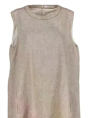 Fabiana Filippi Sleeveless Mini Dress