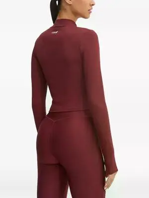 CASALL Ribbed Knit Thumb-slot Top