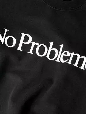 NO PROBLEMO Logo Print Sweatshirt