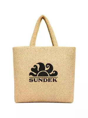 Sundek Large Poly Tote Bag - Neutrals