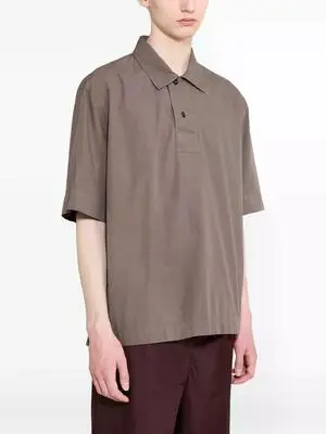MARGARET HOWELL Mhl. Offset Placket Polo Shirt