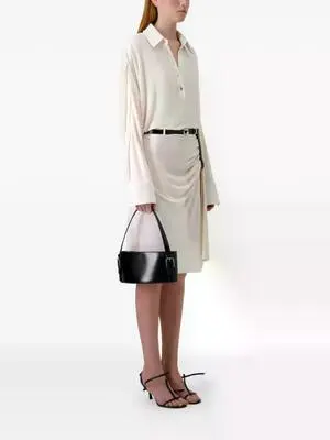 Coperni Belted Draped Dress