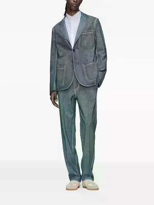 MAISON MARGIELA Double-dyed Straight Leg Trousers
