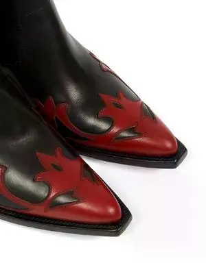 MAISON MARGIELA Western Flame Heel-less Boots