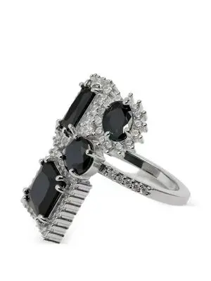 MAISON MARGIELA Zirconia Embellished Cluster Rings