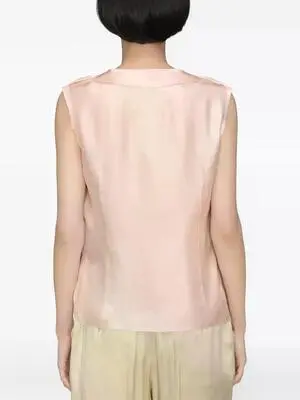 MAISON MARGIELA V-neck Sleeveless Top
