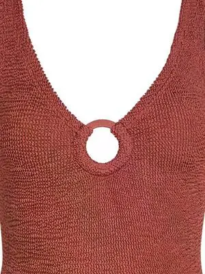 Hunza G Celine Ring-detail Swimsuit