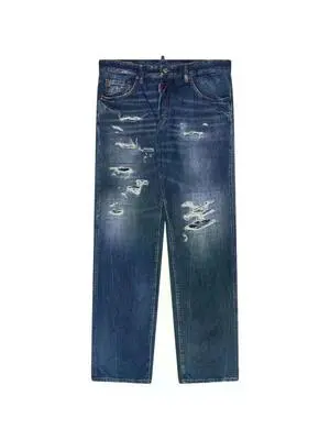 Dsquared2 642 Distressed Jeans - Blue