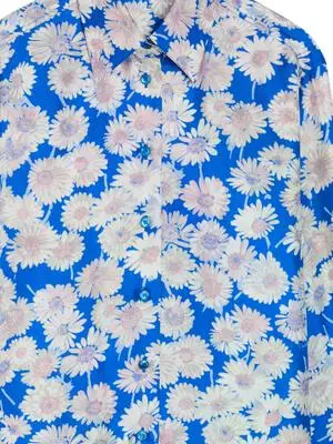 Stella McCartney Floral Print Long Sleeve Shirt