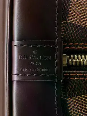 LOUIS VUITTON Vintage Alma Handbag Damier Pm Satchel