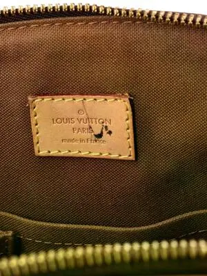 LOUIS VUITTON Monogram Canvas Gm Satchel - Brown
