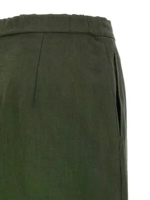 Max Mara Pelota Drawstring Wide-leg Trousers
