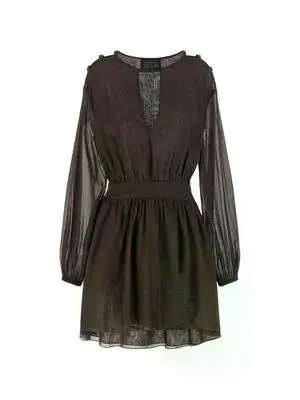GIOVANNI BEDIN Cotton Cut-out Mini Dress