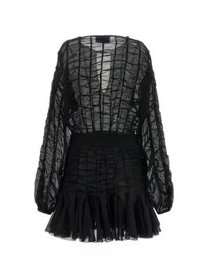 GIOVANNI BEDIN Cotton Smock Effect Mini Dress