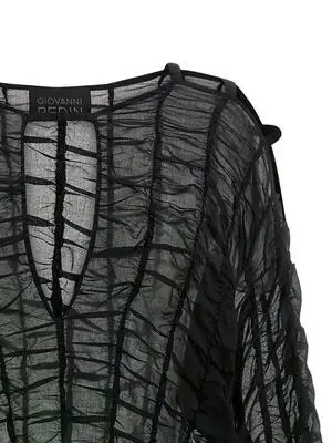 GIOVANNI BEDIN Cotton Smock Effect Mini Dress