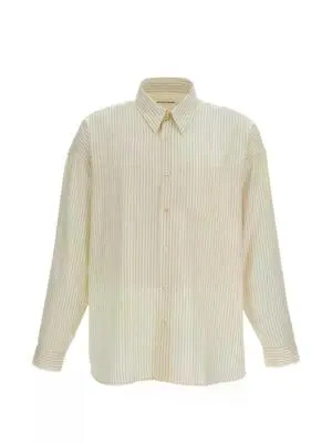 SUNFLOWER Striped Oversize Shirt - Neutrals