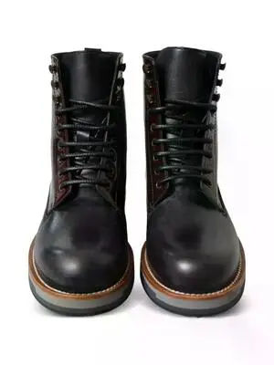 Dolce & Gabbana Lace-up Leather Boots