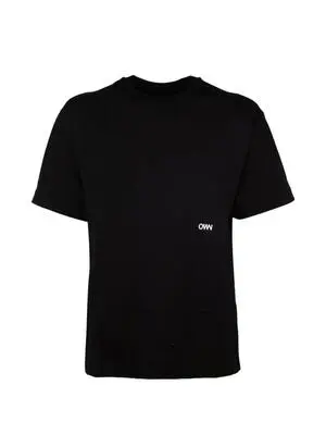 OWN Logo-detail Short-sleeve T-shirt - Black