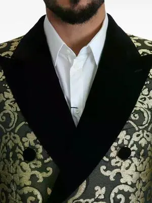 Dolce & Gabbana Sicilia Baroque Brocade Coat
