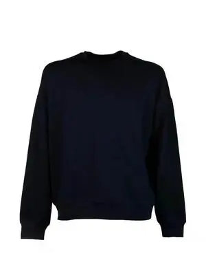 OWN Logo Embroidered Dropped-shoulder Sweater