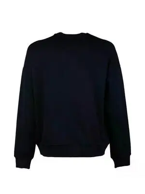 OWN Logo Embroidered Dropped-shoulder Sweater