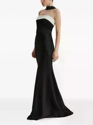 FRAMBOISE Hilary Strapless Maxi Dress