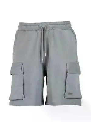 OWN Cargo Pocket Drawstring Shorts - Grey