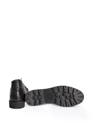 ROBERTO PEPE LUXURY Lace-up Lug-sole Boots