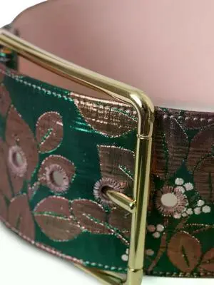 Dolce & Gabbana Floral Jacquard Belt