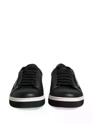 Dolce & Gabbana Logo-patch Leather Sneakers