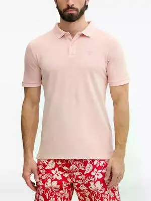 Guess Logo-patch Polo Shirt