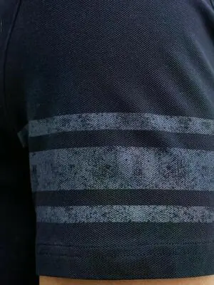 Guess Stripe-detail Polo Shirt