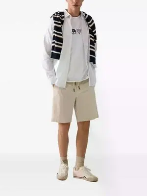Guess Logo Patch Drawstring Shorts