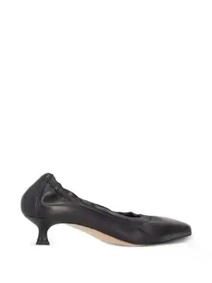 LA ROSE Luna Elasticated-trim Pumps