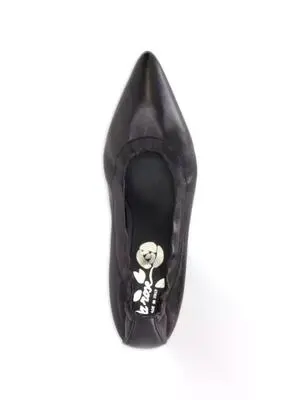 LA ROSE Luna Elasticated-trim Pumps