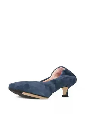 LA ROSE Pointed-toe Elasticated Pumps