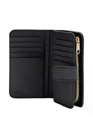Furla Medium Classic Compact Logo-plaque Leather Wallet