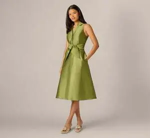 Adrianna Papell Button Up Day Dresses