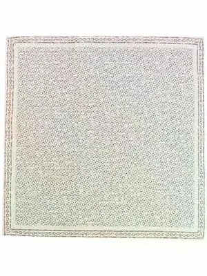 Brunello Cucinelli All-over Graphic-print Scarf - Neutrals